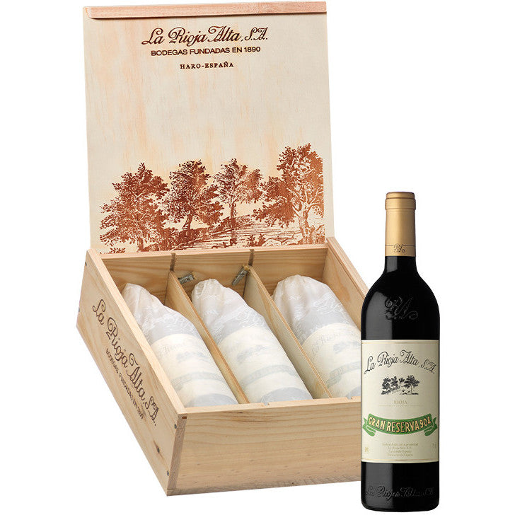 La Rioja Alta Gran Reserva 904 Vertical 1997, 2001, 2005 - (3) Bottle ...
