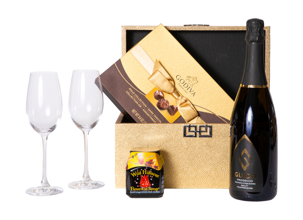 Guida Prosecco & Godiva Gift Box – Wine & Sense Club