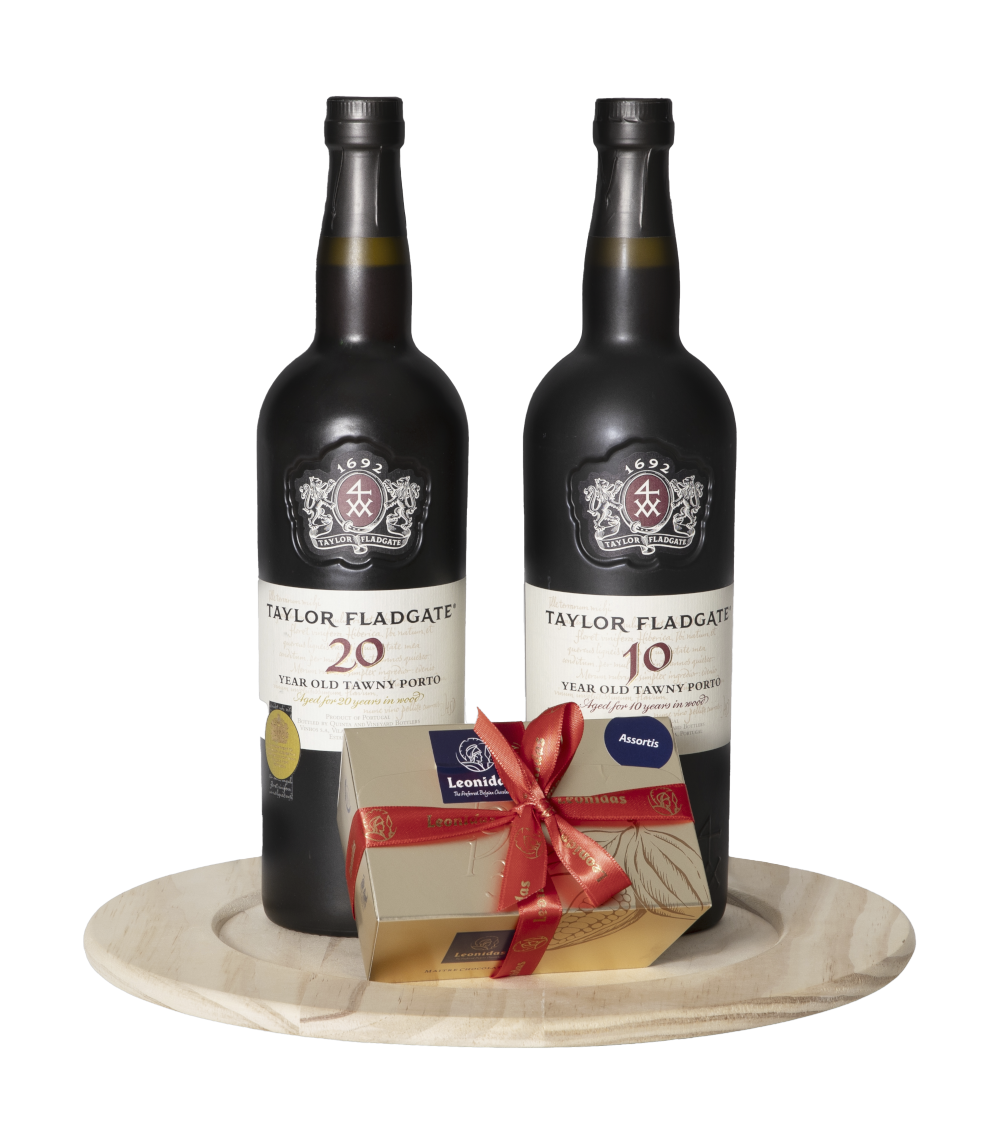 Taylor Fladgate Port & Holiday Chocolate Tray – Wine & Sense Club